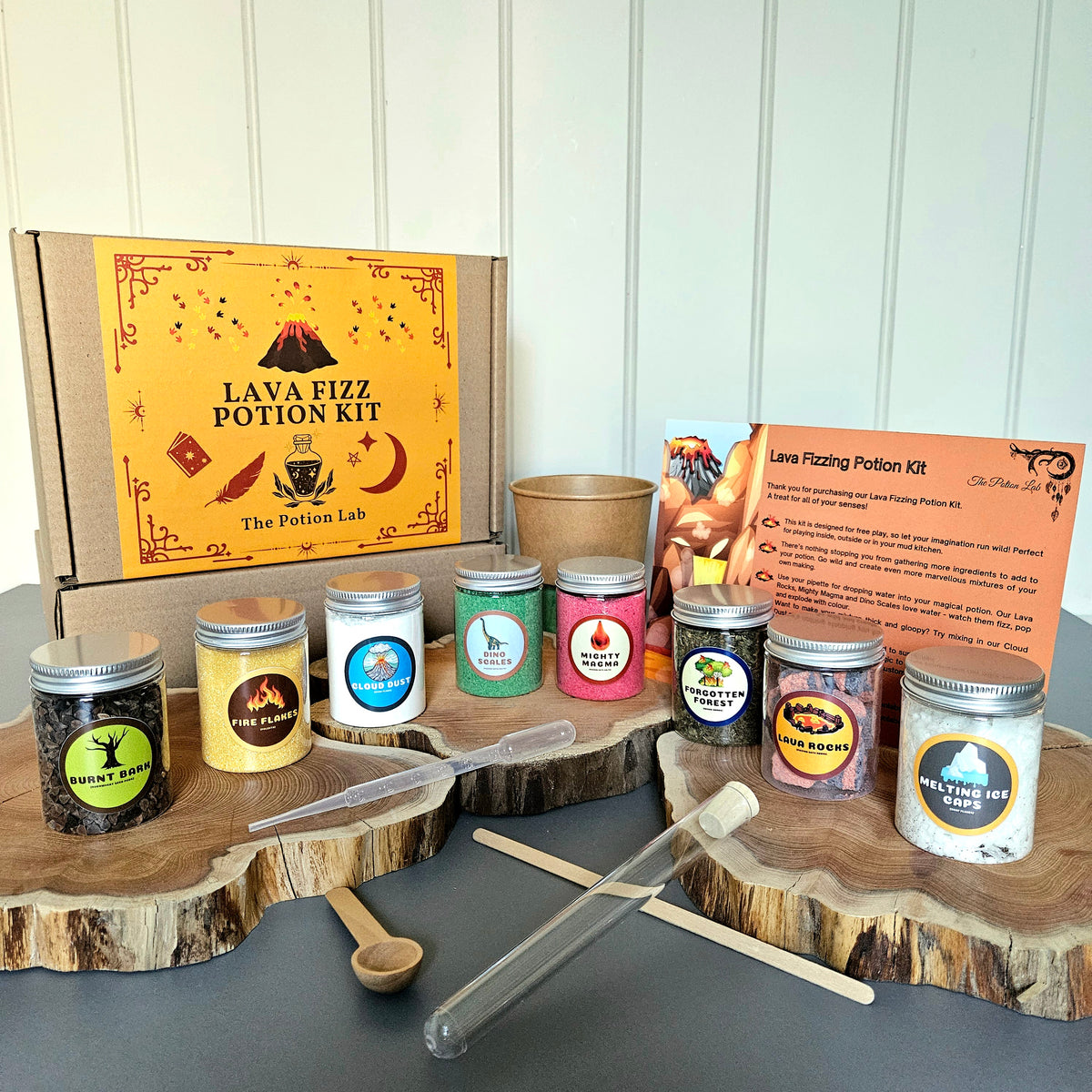 Volcano Fizzing Potion Kit – The Potion Lab UK